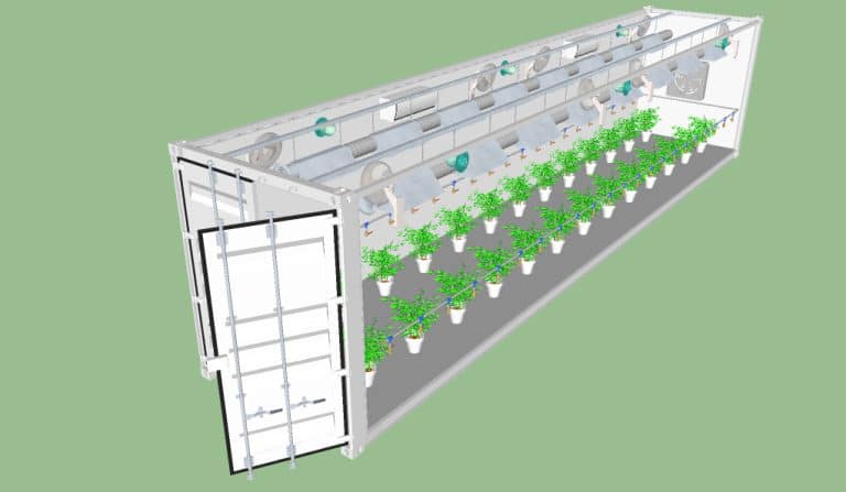 Containers in Motion - Growgantua 40 /Growhouse Container